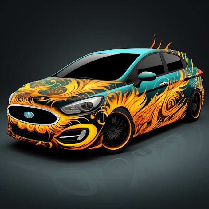 Make editable car wraps design by Compton_gary | Fiverr