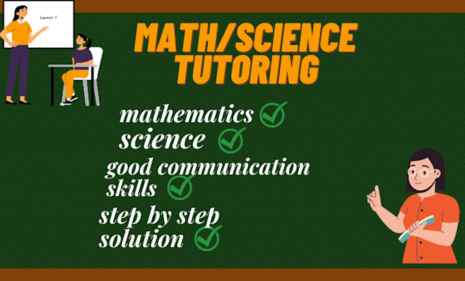 Tutor math and science from grade 1 to 10 by Mariamsheikh526 | Fiverr