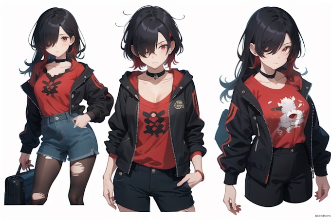 Design an original anime character, profile picture, by Mahohiyaojo ...