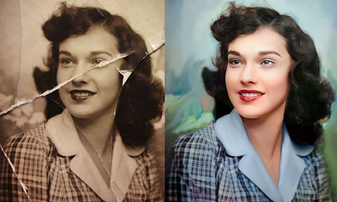Restore old photos, colorize old photo, photo restoration by Aniskhoiro ...