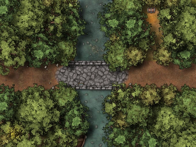 Make you a simple battle map with fair detailing by Nevmis | Fiverr