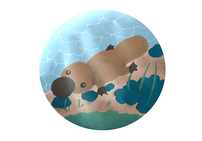 Create cozy animal profile illustrations by Patriciacoelho_ | Fiverr