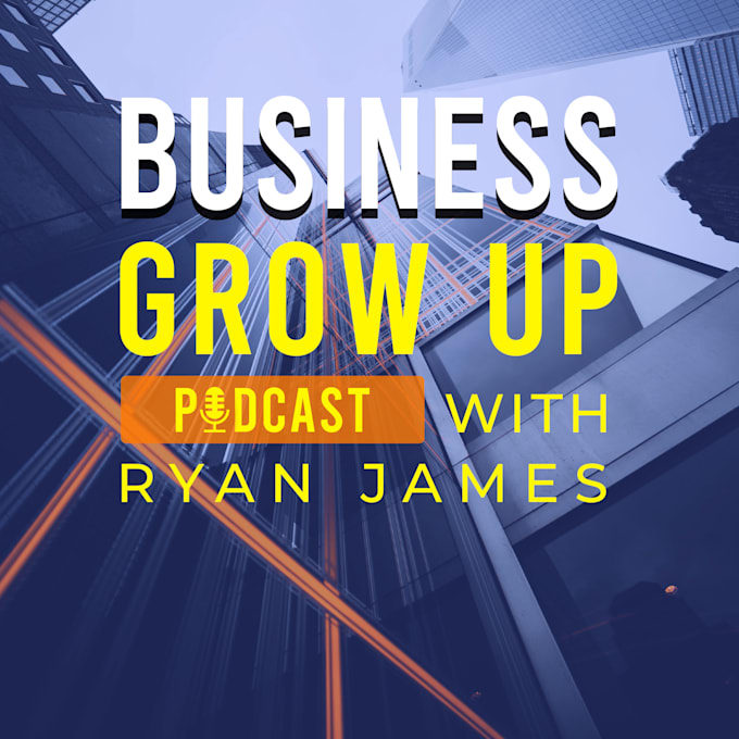 Design podcast cover art by Graphe3 | Fiverr