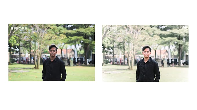 Work on this photo editing project professionally by Bryanpardede | Fiverr