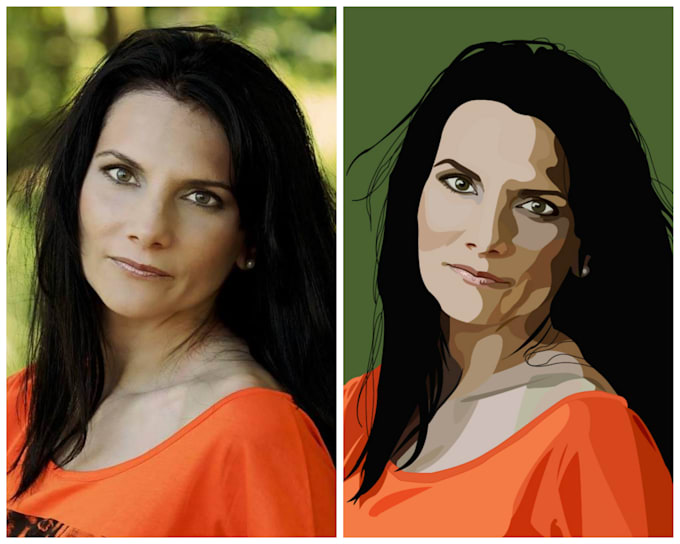 Do labels , posters and portraits whit illustrator by Bvlara | Fiverr