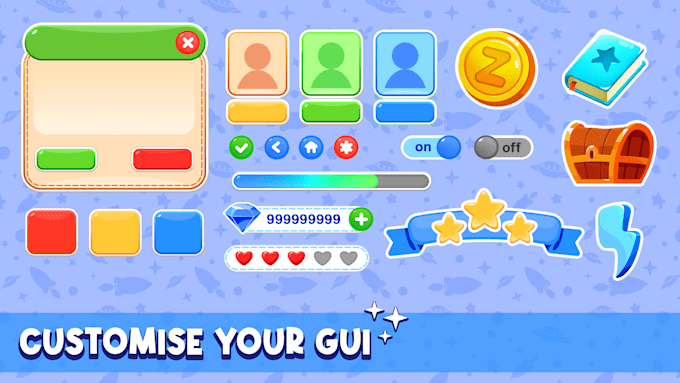 Create game ui design for 2d mobile games by Andifadhil | Fiverr Create game ui design for 2d mobile games by Andifadhil | Fiverr