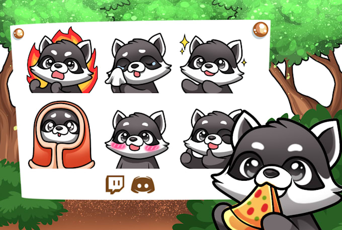 Create custom emotes pets and animal for twitch, youtube and discord by ...