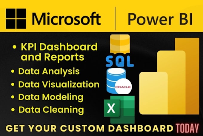 Make power bi reports dashboards, and use dax for data modeling by Mkashifimran | Fiverr