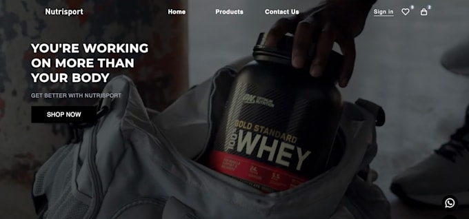 Create ecommerce store using next js with tailwind css by Imadazza | Fiverr