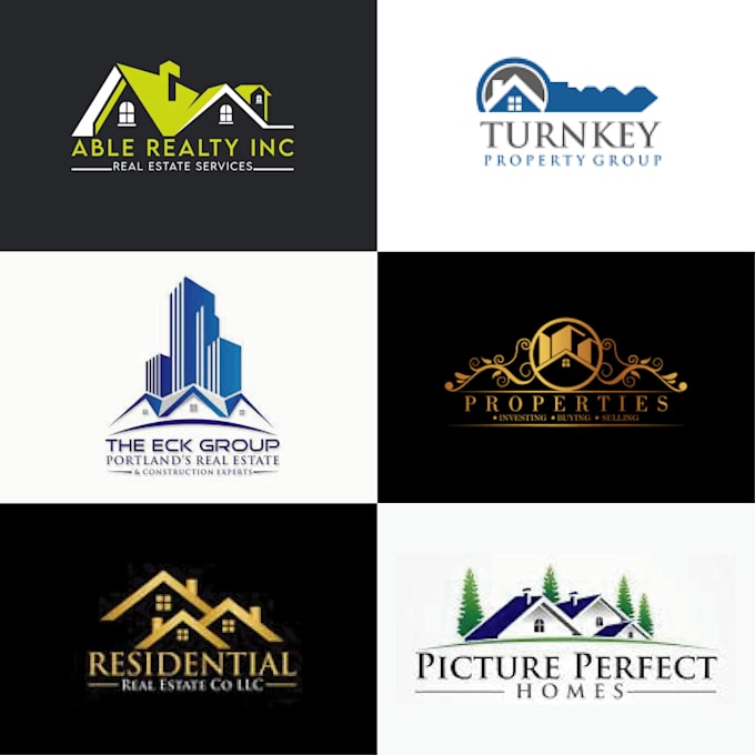 Brand real estate, interior, construction logo design by Nazish_gfx ...