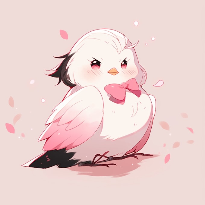Draw you a cute anime pet by Bautistaczx | Fiverr