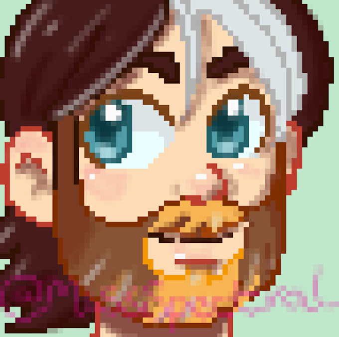 Create a pixel profile icon by Lilmissspectral | Fiverr