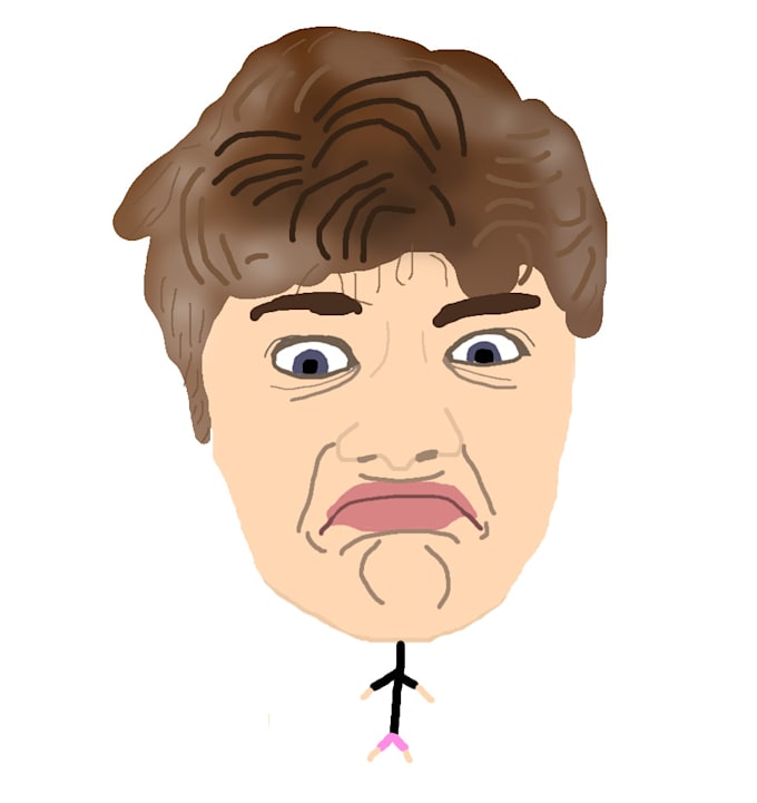 Draw you face in paintdotnet by Acey_wacey | Fiverr