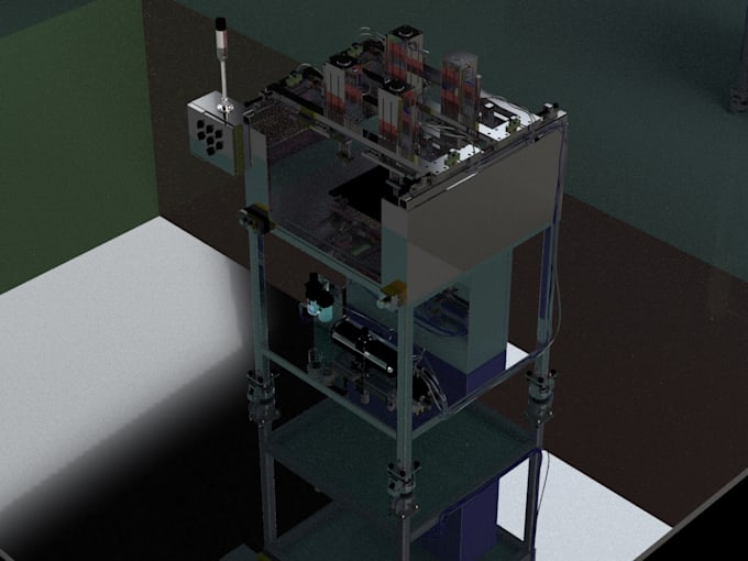 Design special purpose machine pneumatic assembly line by Dev_dijain ...