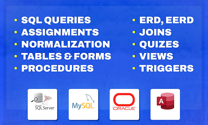 Do Database Projects Using Oracle And Mysql In Quick Time By Zeeshan