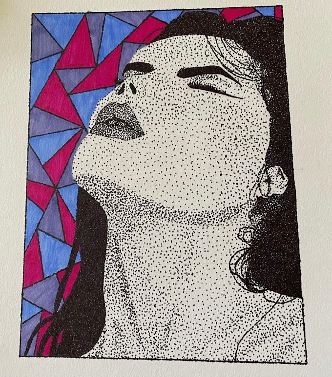 Recreate photo in pointillism style by Jinxedangel | Fiverr