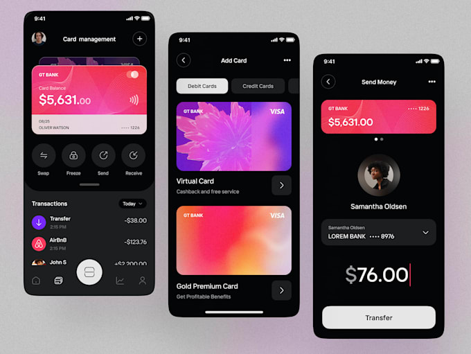 Build fintech app, neobank app, payment app, wallet app by Nathan ...