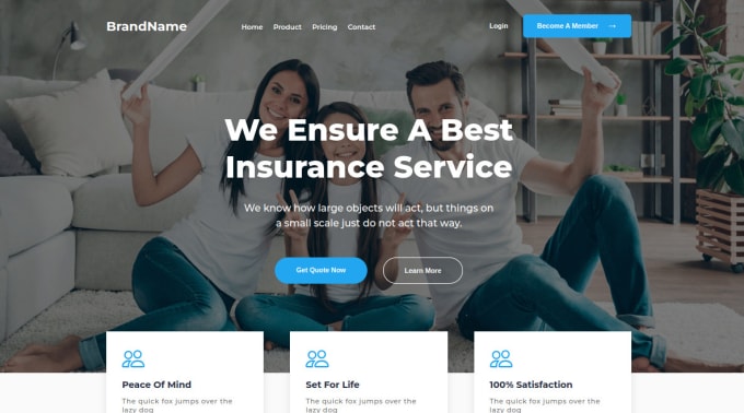Be Your Frontend Web Developer Using React Html Css Bootstrap And Javascript By Developer