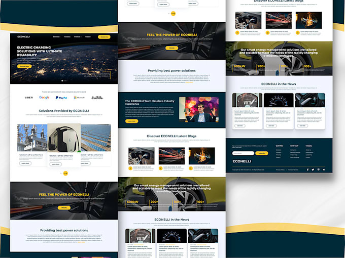 Do website ui design, mobile app ui, landing page ui ux design in figma by Attaurrehman2 | Fiverr