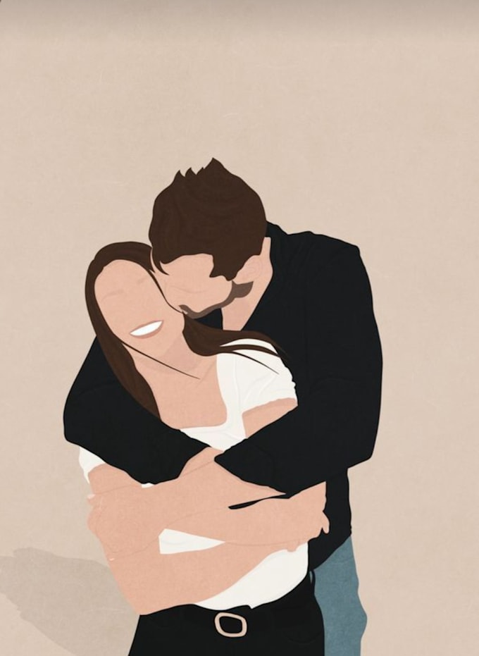 Draw unique human faceless digital figure drawing by Abik98 | Fiverr