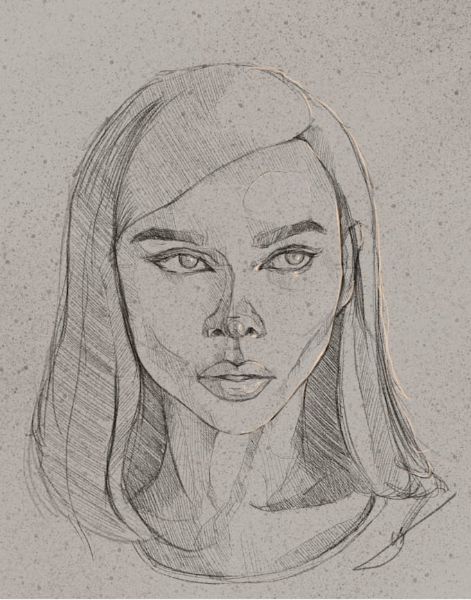 Draw you a realistic custom pencil portrait by Jerry_yin | Fiverr