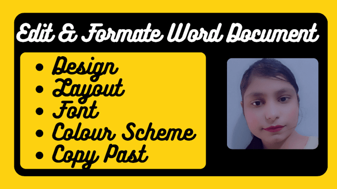 Create edit and format, world document by Mrmsexpert | Fiverr