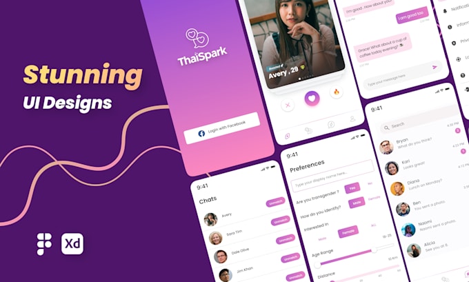 Do professional mobile app ui design, ui design by Sheikhsulema652 | Fiverr