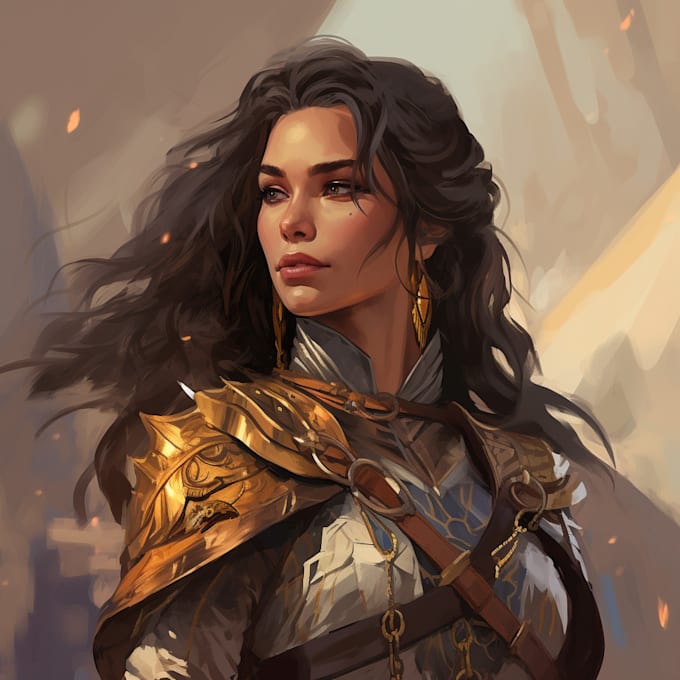 Illustrate dnd character art and dnd character art by Volatileift | Fiverr