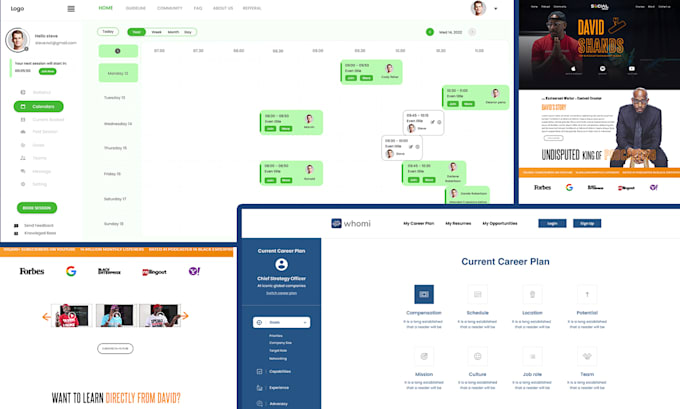 Design responsive ui ux website, mobile app and dashboard by Megha_patil | Fiverr