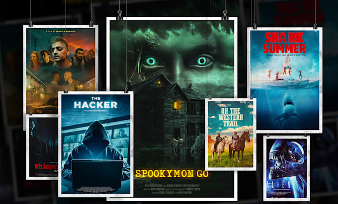 Design a premium quality movie poster, film poster by Muneebajaz01 | Fiverr