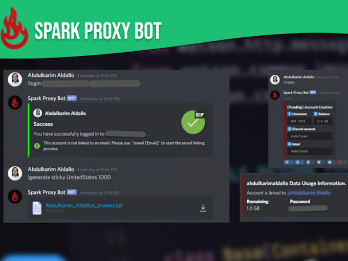 Create a professional discord bot or self bot by Adamamk8 | Fiverr