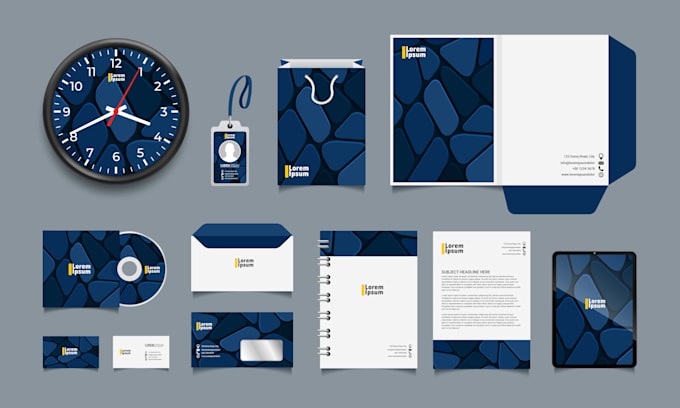 Design a logo and a modern visual identity for your company by ...