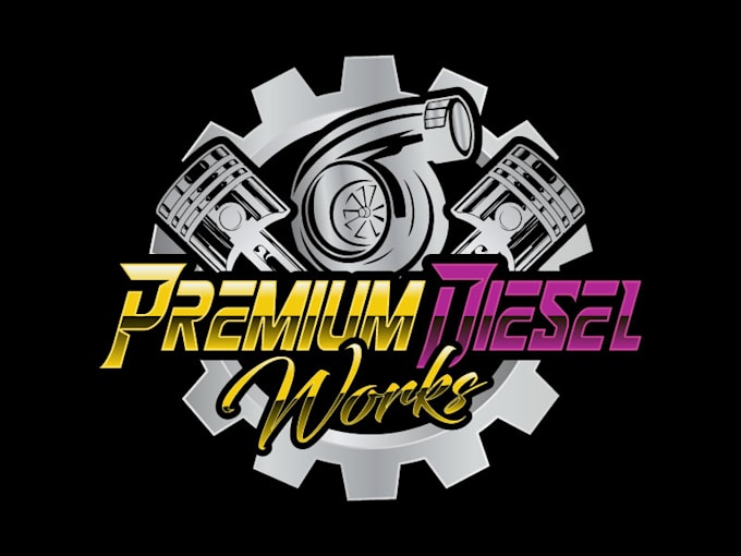 Design a modern premium diesel logo by Werner_hand | Fiverr