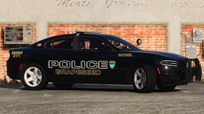 Crear un paquete de decoración para fivem, gta 5 policial, paquete de ...