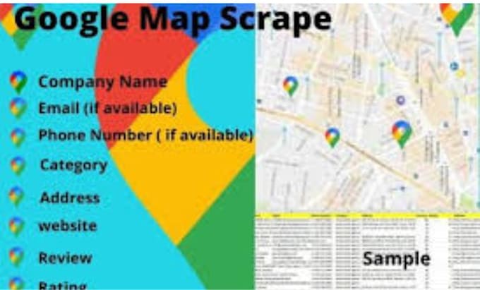 Scrape google maps data for business leads with emails by Zartashaarshad3 | Fiverr