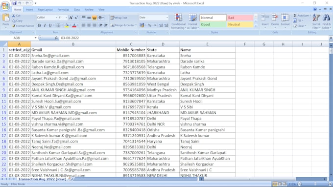 Do work based on ms excel by Starkservices0 | Fiverr