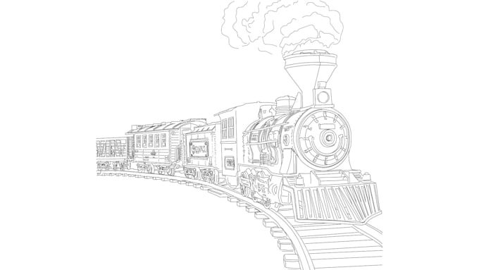 Unforgettable memories in black and white line art drawings by ...