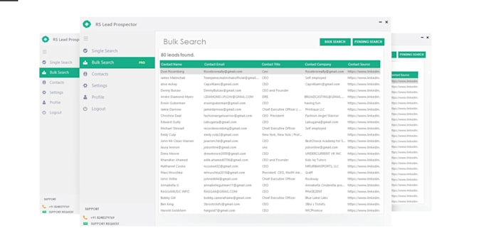 Provide rs lead extractor pro software by Cksdesign70 | Fiverr