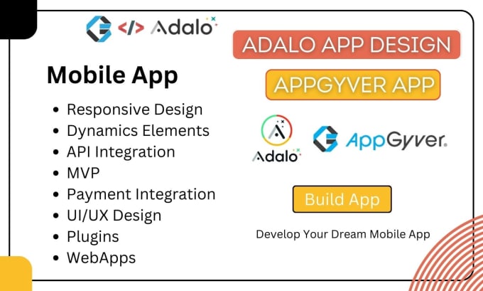 Adalo app design appgyver app bubble app adalo mobile app appgyver app ...