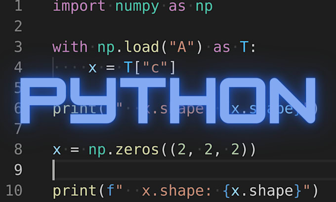 Teach python to you by Julian_qj | Fiverr