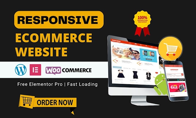 Build responsive ecommerce website using woocommerce by Kawsar_hosain | Fiverr