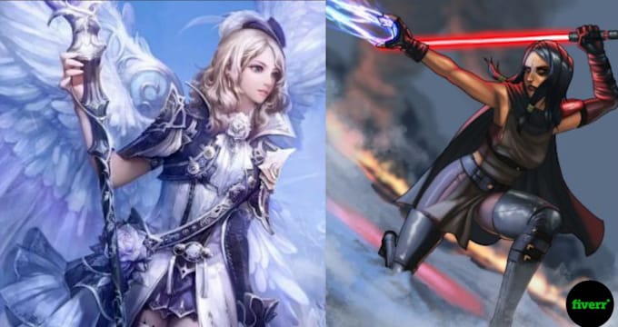 Create 2d game concept character assets props icons sprite for video game by Zeetomy | Fiverr