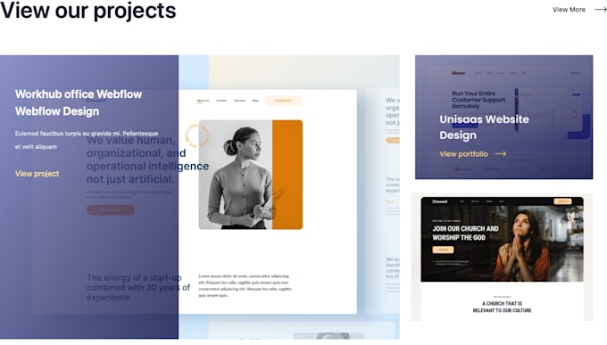 Be your front end developer for 1 page with a responsive layout by ...