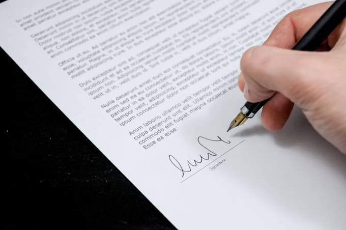 Professionally write a authoritative and authentic letter by ...