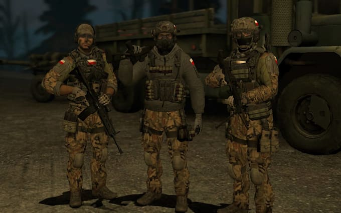 Create 3d player model for your gmod, sfm and vrchat by Danlox | Fiverr