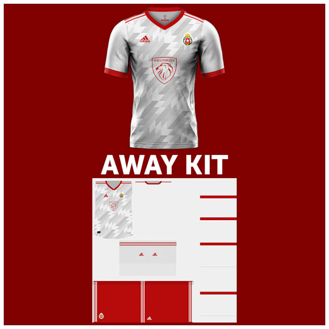 Create a custom kit for your football manager save by Zachary_graphic ...