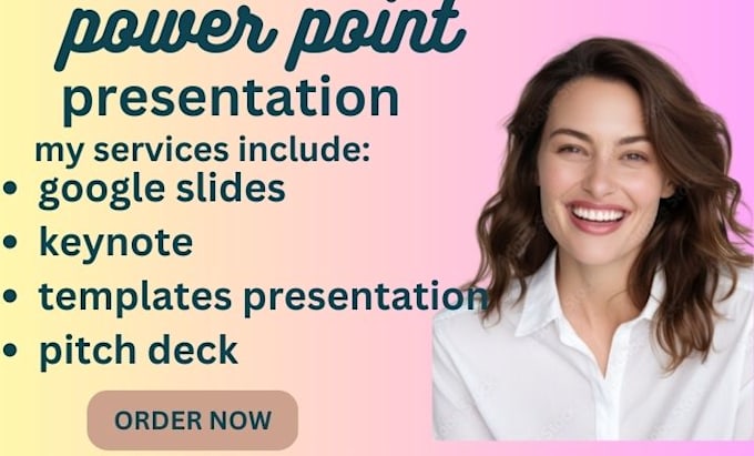 Create master class power point presentation and pitch deck by Mariee ...