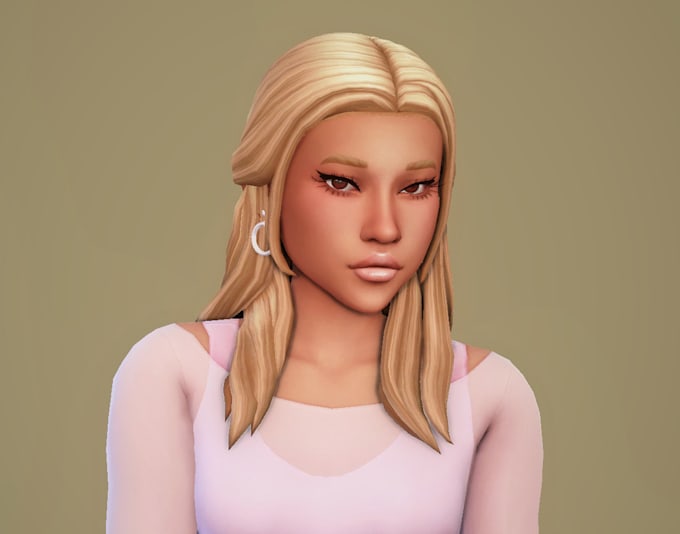 A custom sims 4 character by Elemnopeemd | Fiverr