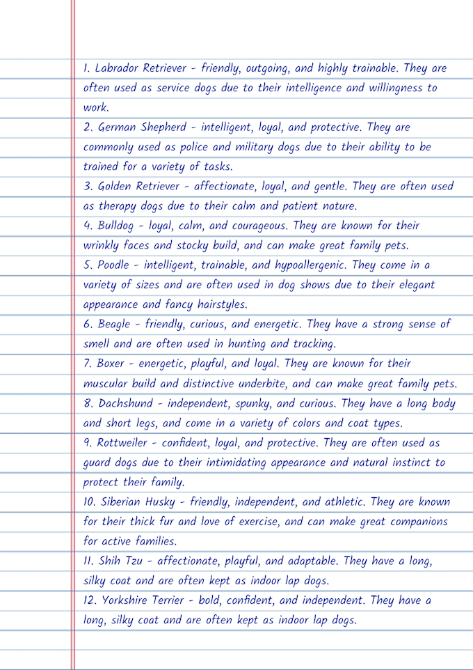 Provide professional handwritten notes and deliver pdf copies by ...