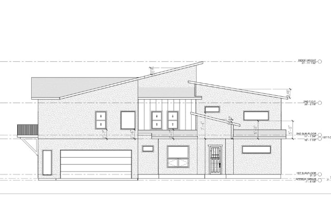 Draw architectural drawing blueprints, elevations,etc in cad by ...